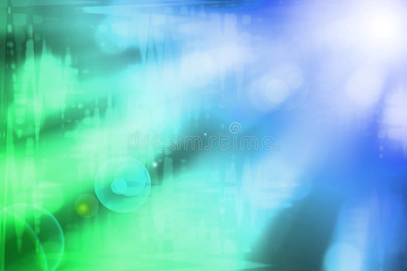 Abstract Magic Sun Flares and Light Rays Stock Illustration ...