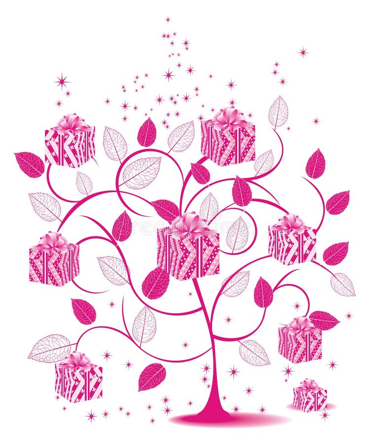 Abstract magic tree stock vector. Illustration of summer - 20928079