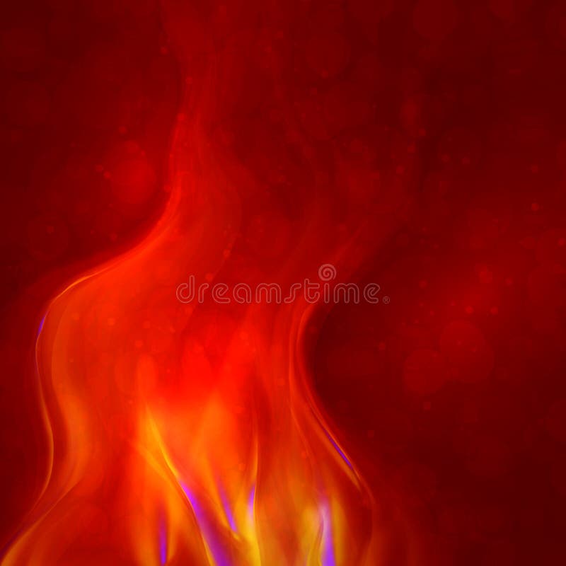 Abstract Magical Flame Illustration Stock Vector - Illustration of ...