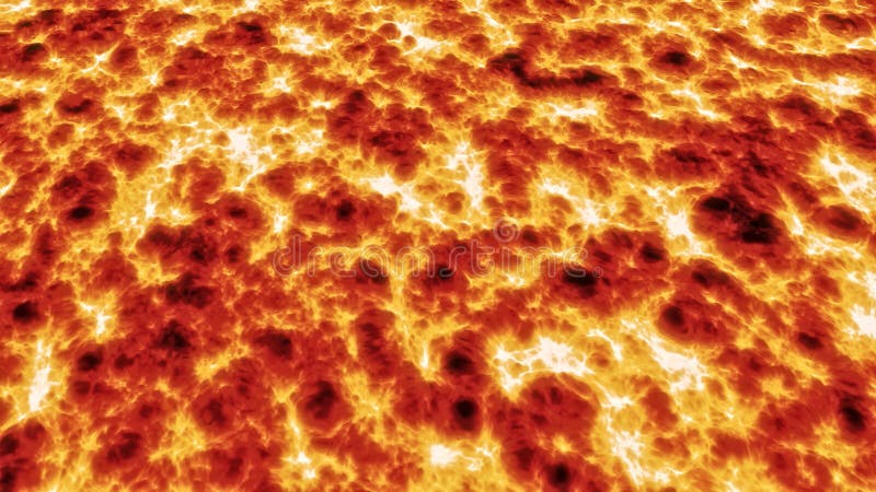 Abstract Magma, Lava Flowing Smooth Waves Background. Fire Like Stock ...