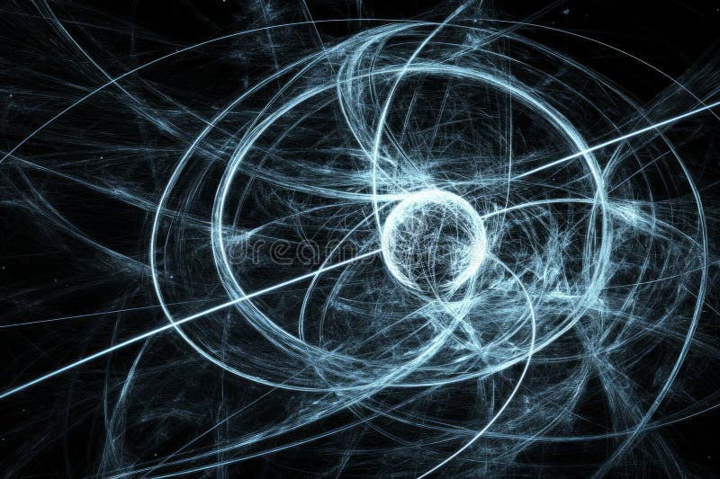 Abstract Magnetic Field, Time and Space Gravity Sphere Concept, Sphere ...