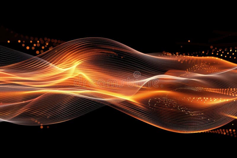 Abstract Magnetic Fields Forming Energy Shapes, Force Lines, and ...