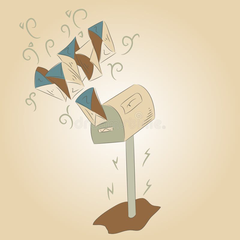 Abstract mailbox stock vector. Illustration of communication - 25939019