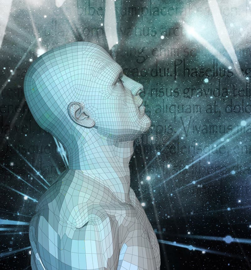 Abstract Man stock illustration. Illustration of magical - 14033352