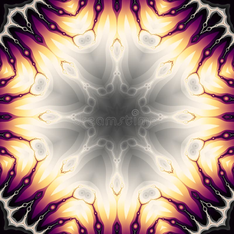 Abstract Mandala Background Stock Illustration - Illustration of ...