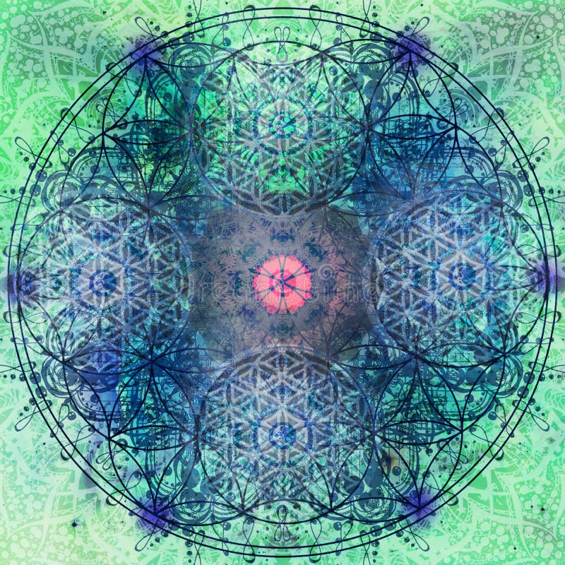 Dna Mandala Stock Illustrations – 441 Dna Mandala Stock Illustrations ...