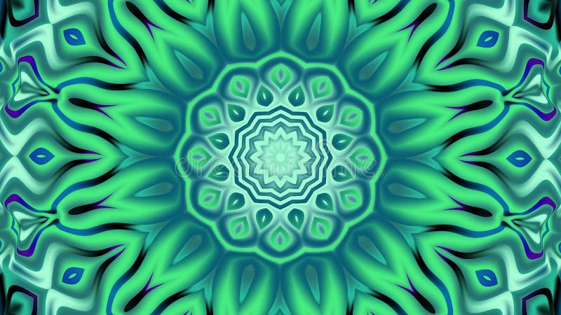 Abstract Mandala Loop 4k Background. Retro Mandala Symbol Stock Footage ...