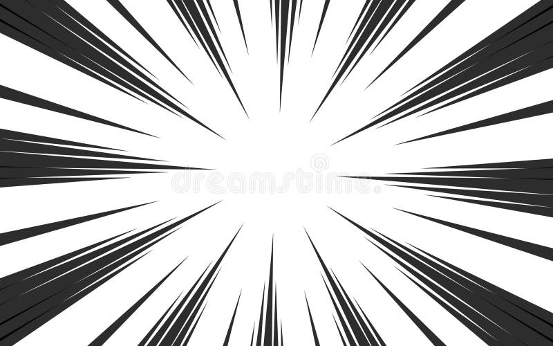 Abstract Manga Comic Zoom Background Vector Illustration Stock Vector ...