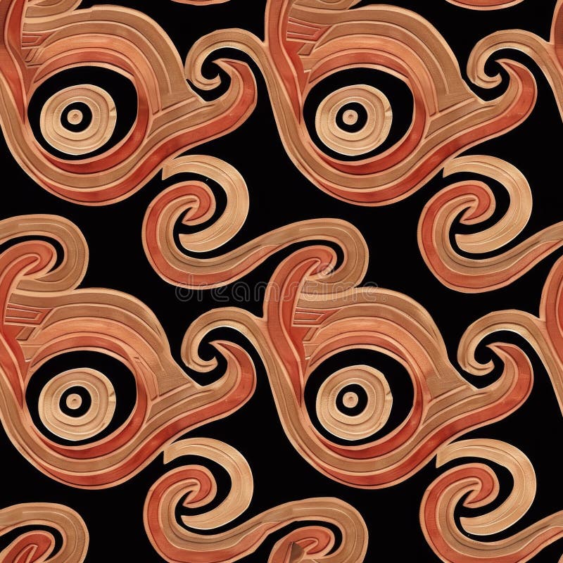 Koru Patterns Stock Illustrations – 15 Koru Patterns Stock ...