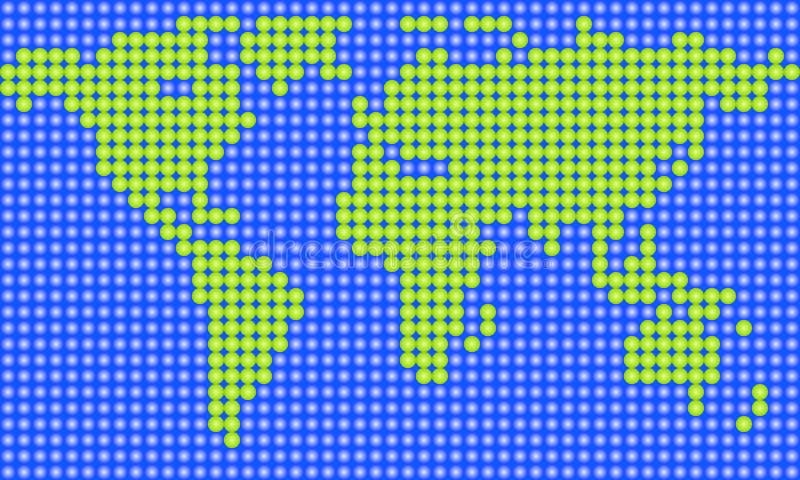 Abstract map stock vector. Illustration of circle, element - 36812579