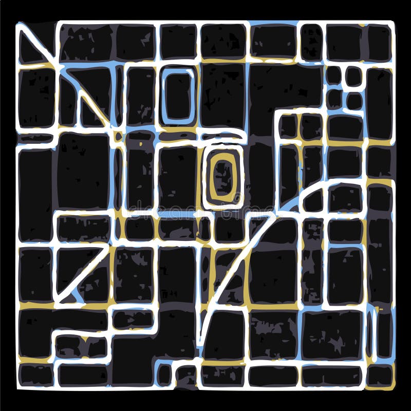 Abstract Map Picture. Image: 5187813