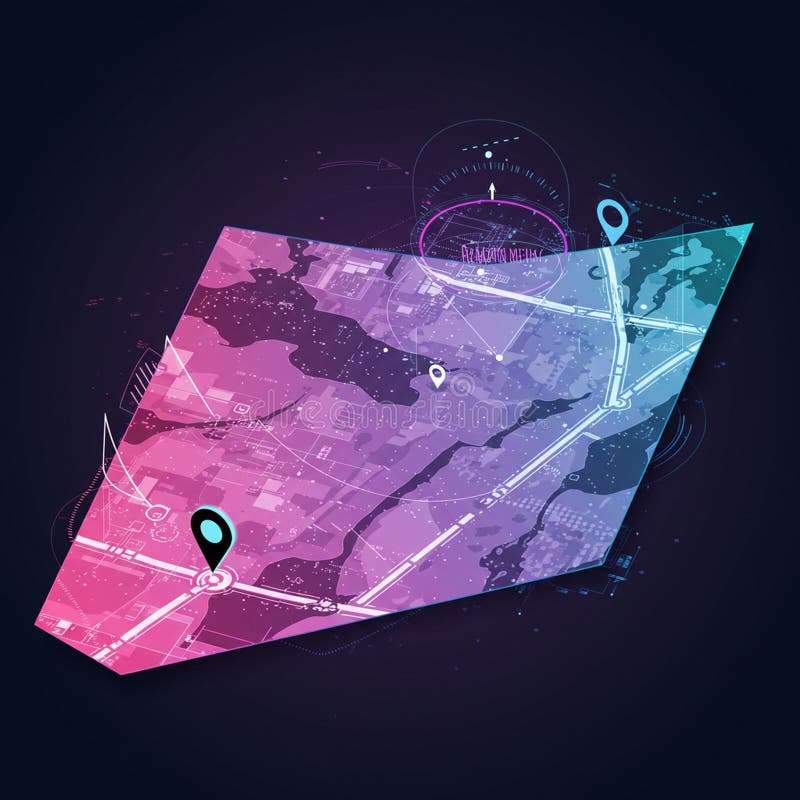 Abstract Map Design Stock Illustrations – 467,031 Abstract Map Design ...