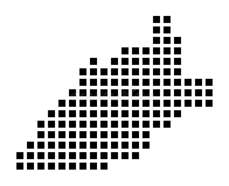 Abstract Map of Wolfenbuettel (Germany) Stock Vector - Illustration of ...