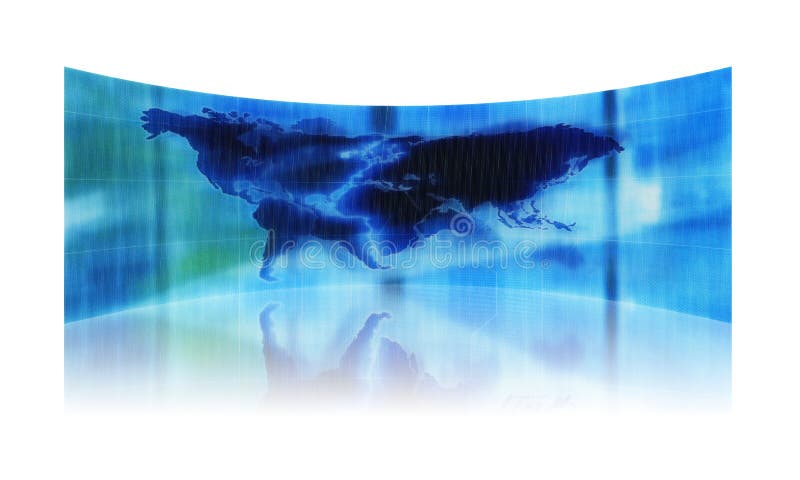 Abstract map of the world stock illustration. Illustration of asia ...