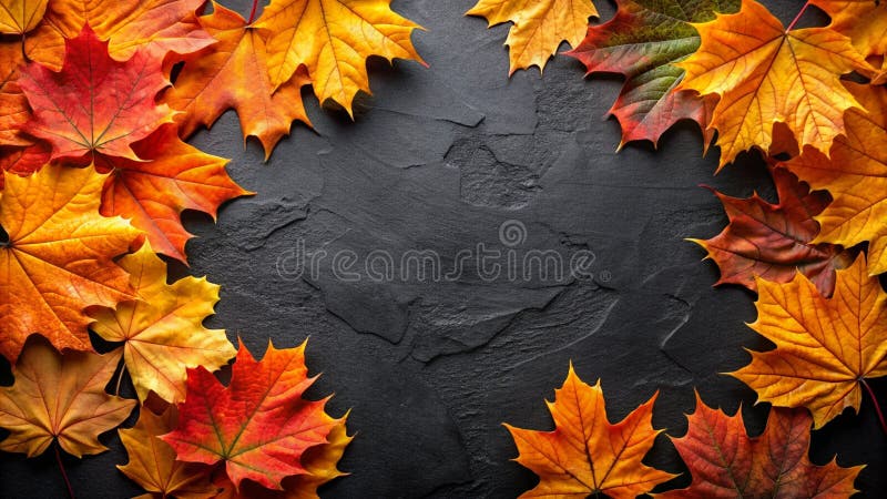 Abstract Maple Leaf Vector Pattern. Stock Illustration - Illustration ...