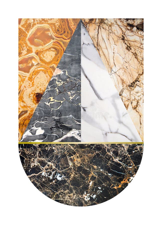 Abstract marble collage stock photo. Image of modern - 74338652