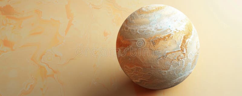Abstract Marble Planet Texture with Vertical Gradient Background in ...