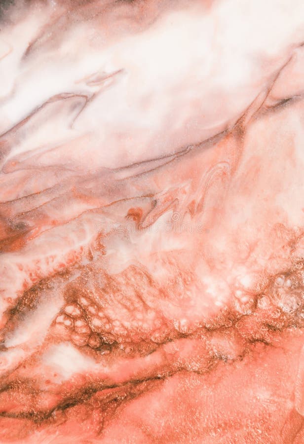 Abstract Red Marble Resin Art Background Stock Photo - Image of clouds ...