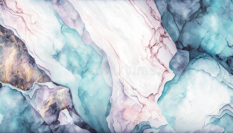 Abstract Marble Stone Texture , Generative AI Stock Illustration ...