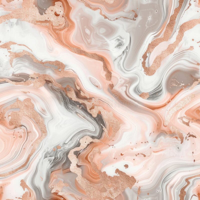 Abstract Marble Texture with Swirls. Seamless Pattern Stock Photo ...