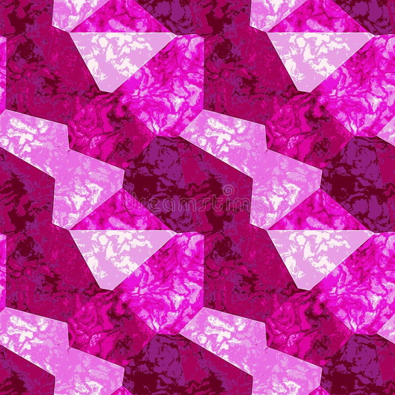 Abstract Marbled Texture of Polygonal Mottled Shapes Stock Vector ...