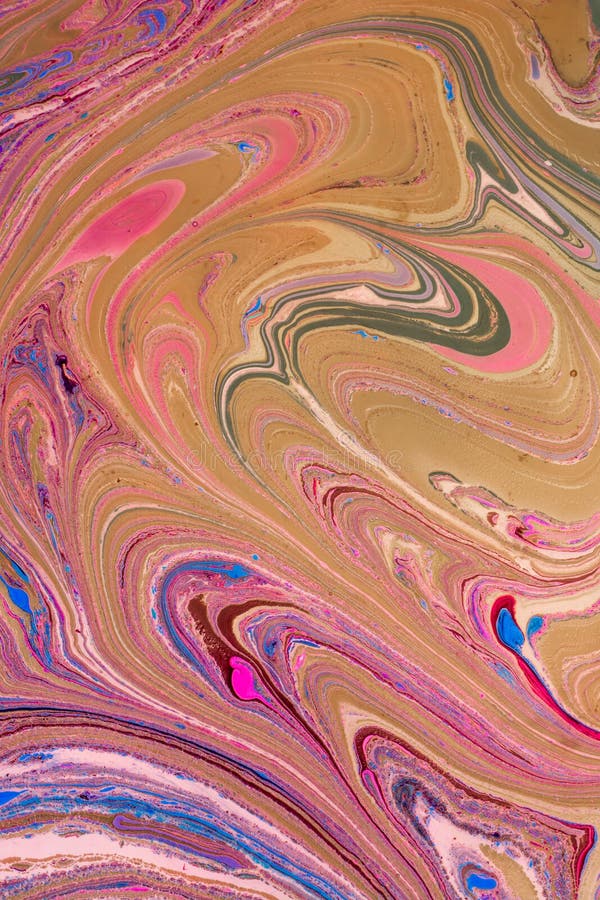 Abstract Marbling Art Patterns As Colorful Background Stock Image ...