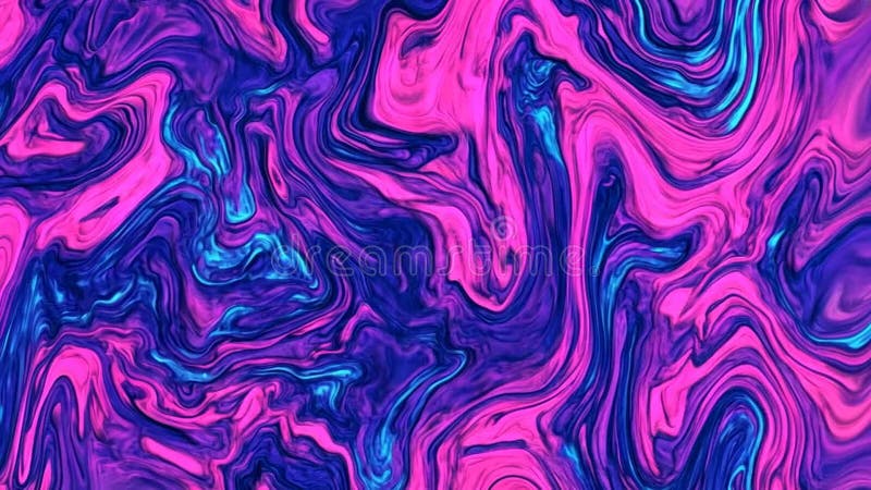 Abstract Marbling Art with Blended Textures, Featuring Shades of Pink ...