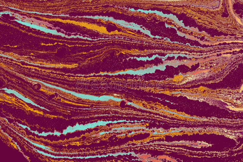 Abstract Marbling stock image. Image of detail, natural - 3552513