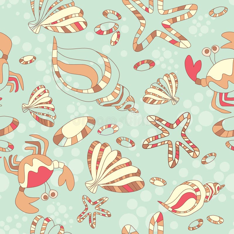 Marine background stock vector. Illustration of ocean - 19934053