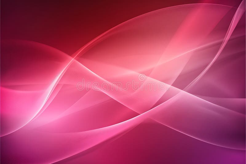 Abstract Maroon Background with Luminous White Wavy Lines & Gradient ...
