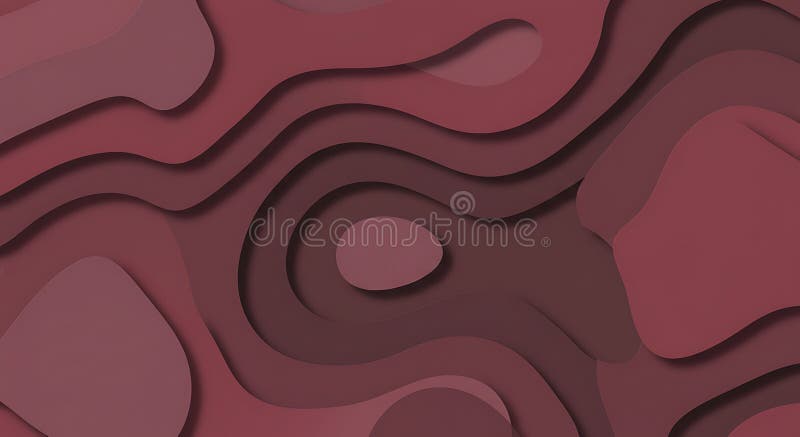 Abstract Brown Paper Cut Background Layered 3d Design Stock Photos ...