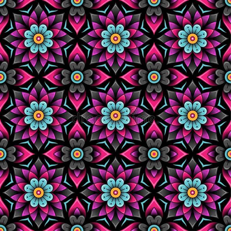 Rosettes Pattern Stock Illustrations – 2,719 Rosettes Pattern Stock ...