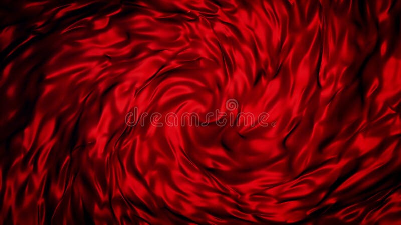 Abstract Mass in Red Color Flow in Spiral Stock Footage - Video of ...