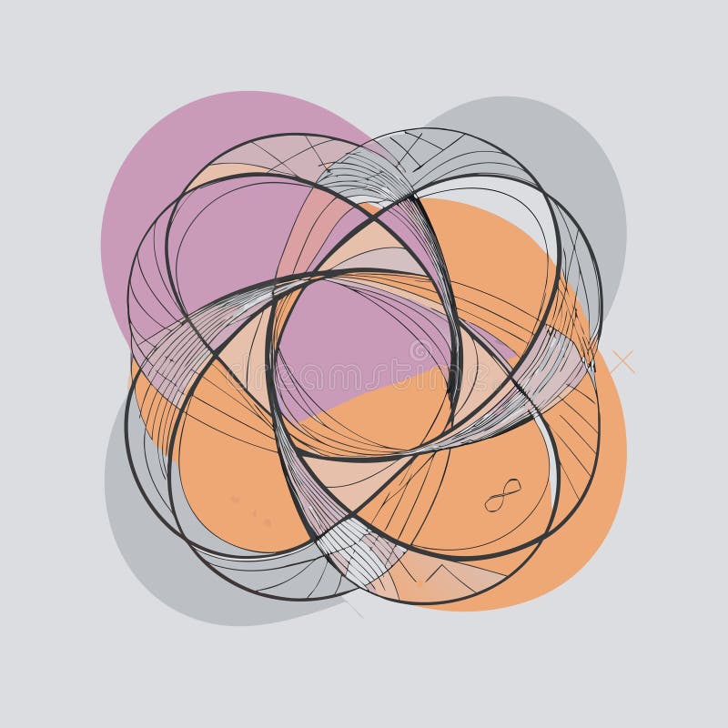 Abstract math background. stock vector. Illustration of element - 328009592