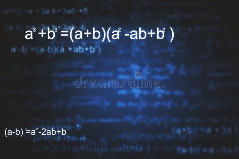 Abstract math wallpaper stock illustration. Illustration of grid ...