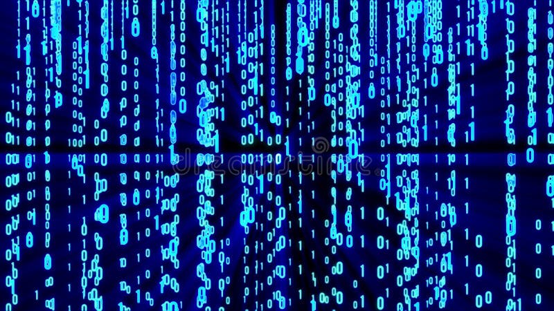 Abstract Matrix Motion Background Stock Footage - Video of coding ...