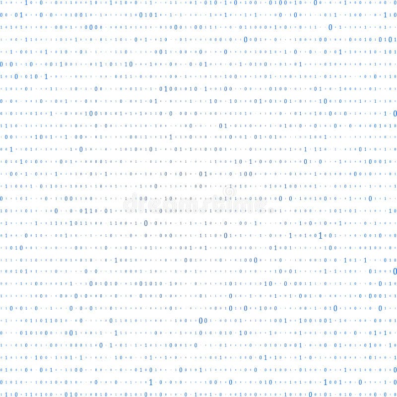 Abstract Matrix Background Binary Computer Code Coding Hacker Concept Vector Background