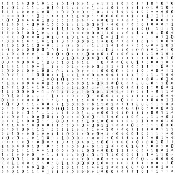 Abstract Matrix Background. Binary Computer Code. Coding. Hacker Concept. Vector Background ...