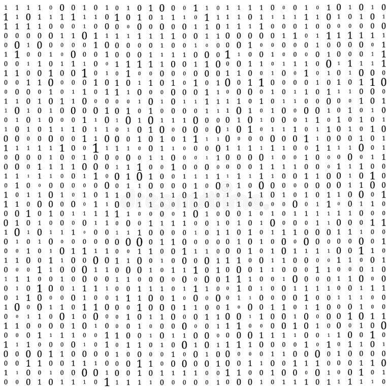 Abstract Matrix Background. Binary Computer Code. Coding. Hacker Concept. Vector Background ...