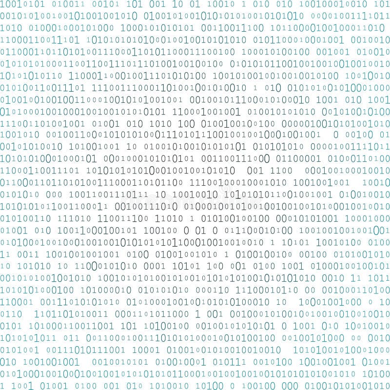 Abstract Matrix Background Binary Computer Code Coding Hacker Concept Vector Background