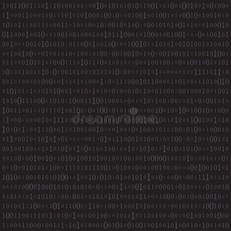 Abstract Matrix Background Binary Computer Code Coding Hacker Concept Vector Background