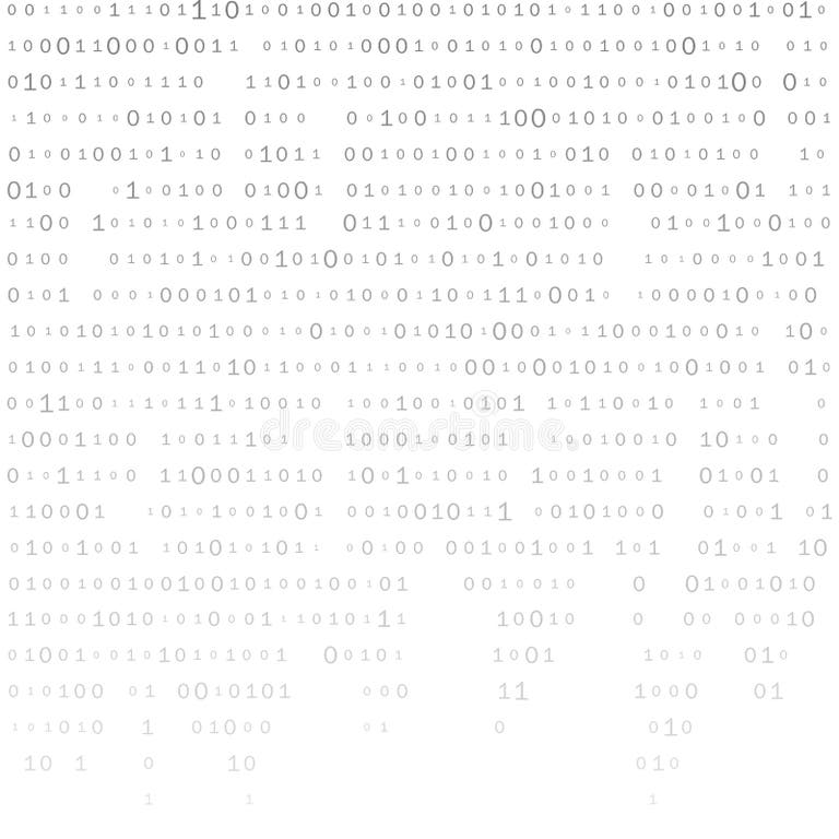 Abstract Matrix Background. Binary Computer Code. Coding. Hacker Concept. Vector Background ...