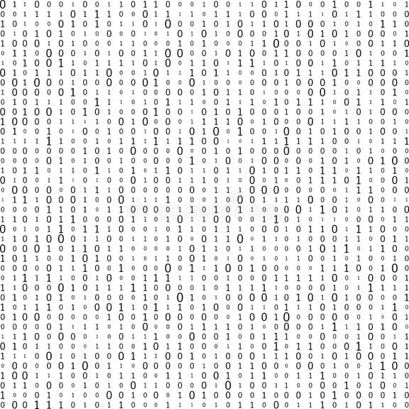 Abstract Matrix Background. Binary Computer Code. Coding. Hacker Concept. Vector Background ...