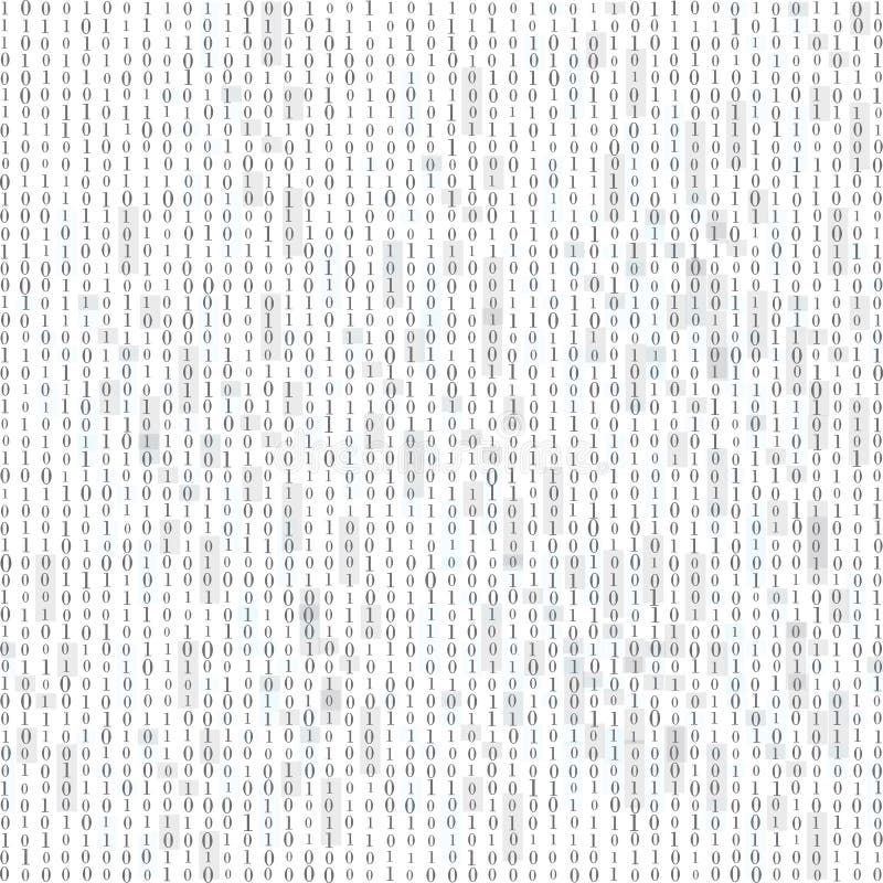 Abstract Matrix Background Binary Computer Code Coding Hacker Concept Vector Background
