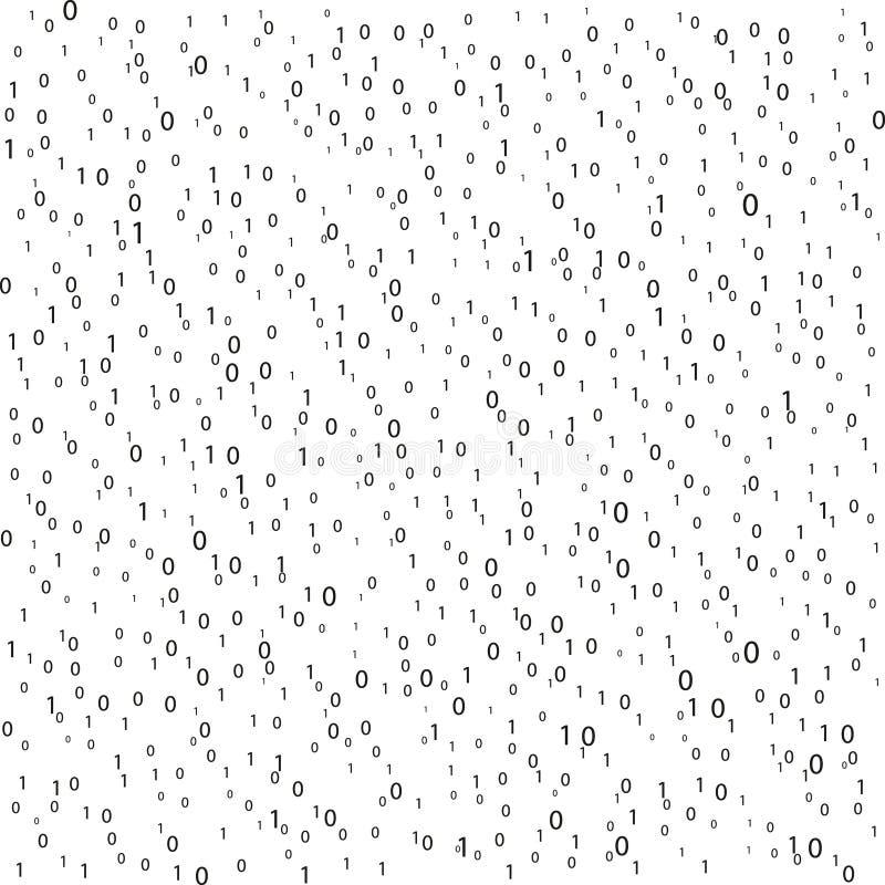 Abstract Matrix Background Binary Computer Code Coding Hacker Concept Vector Background