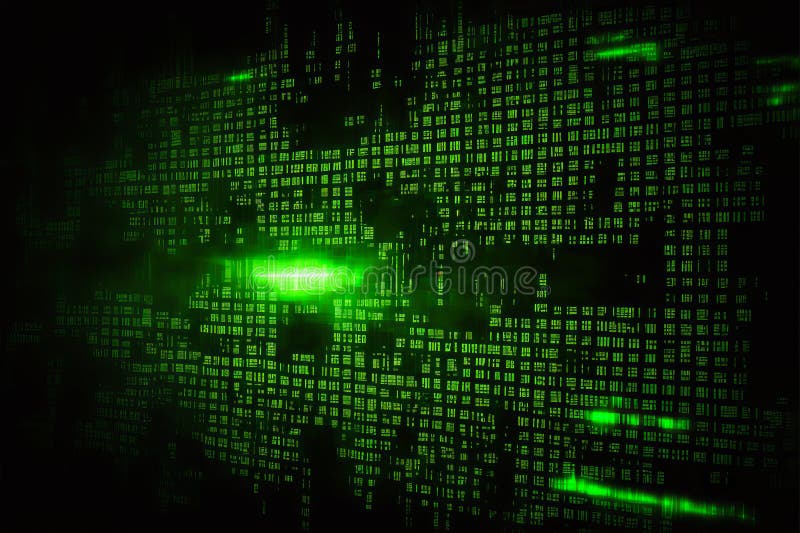 Abstract the Matrix Background. Generative Ai Stock Illustration ... Abstract the Matrix Background. Generative Ai Stock Illustration ...