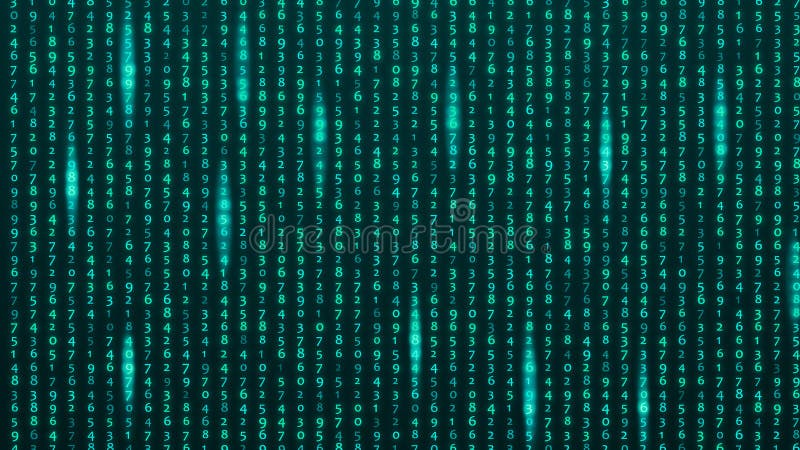 Matrix computer background stock illustration. Illustration of ...