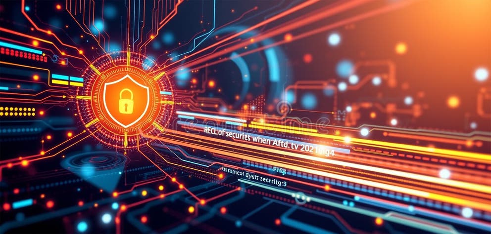 Abstract Matrix Design for Tech-focused Banners, AI Generated Stock ...