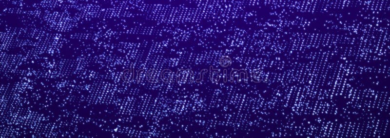 Abstract Matrix. Gradient Halftone. Many Green Dots of Different Sizes ...