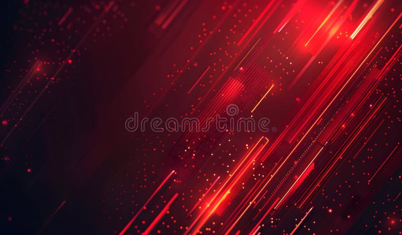 Abstract Matrix Red Background Stock Image - Image of modern, design ...